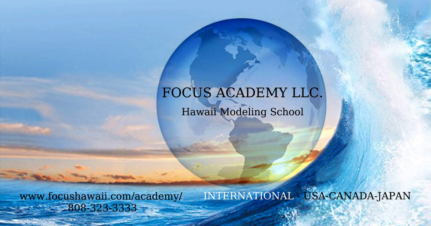 Focus Agency Hawaii - fashion and commercial print models for Hawaii